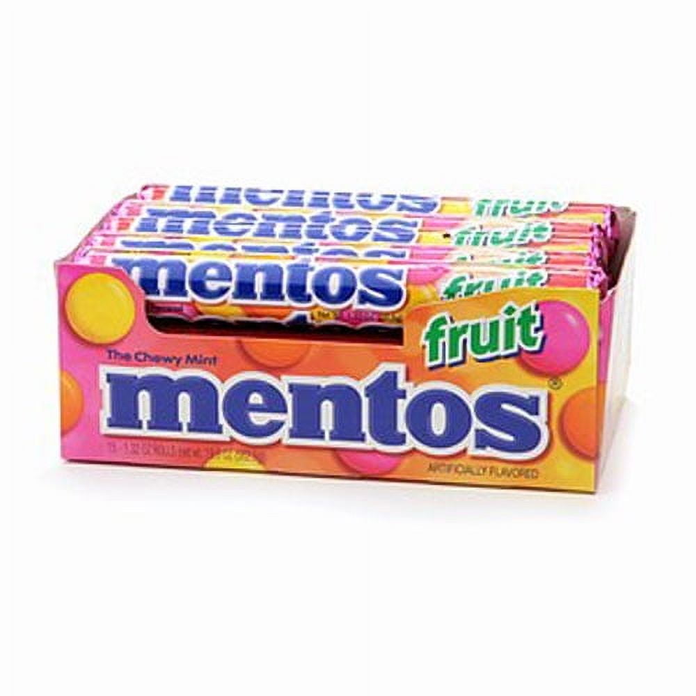 Mentos Mixed Fruit Chewy Mint Rolls - 15 Ea - 1 Pack - Walmart.com