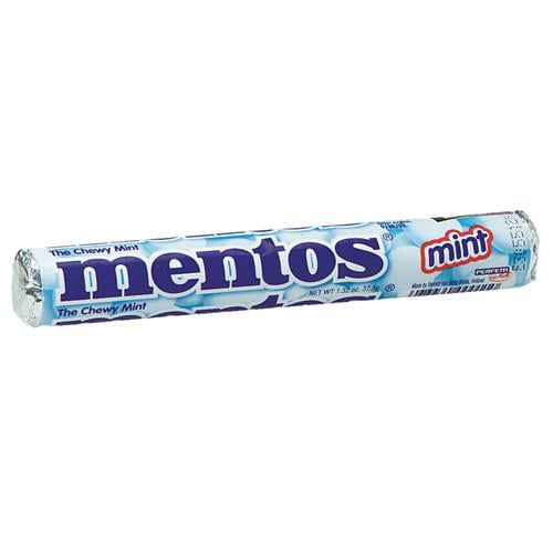 Mentos Peppermint Chewy Mints, Each - Walmart.com