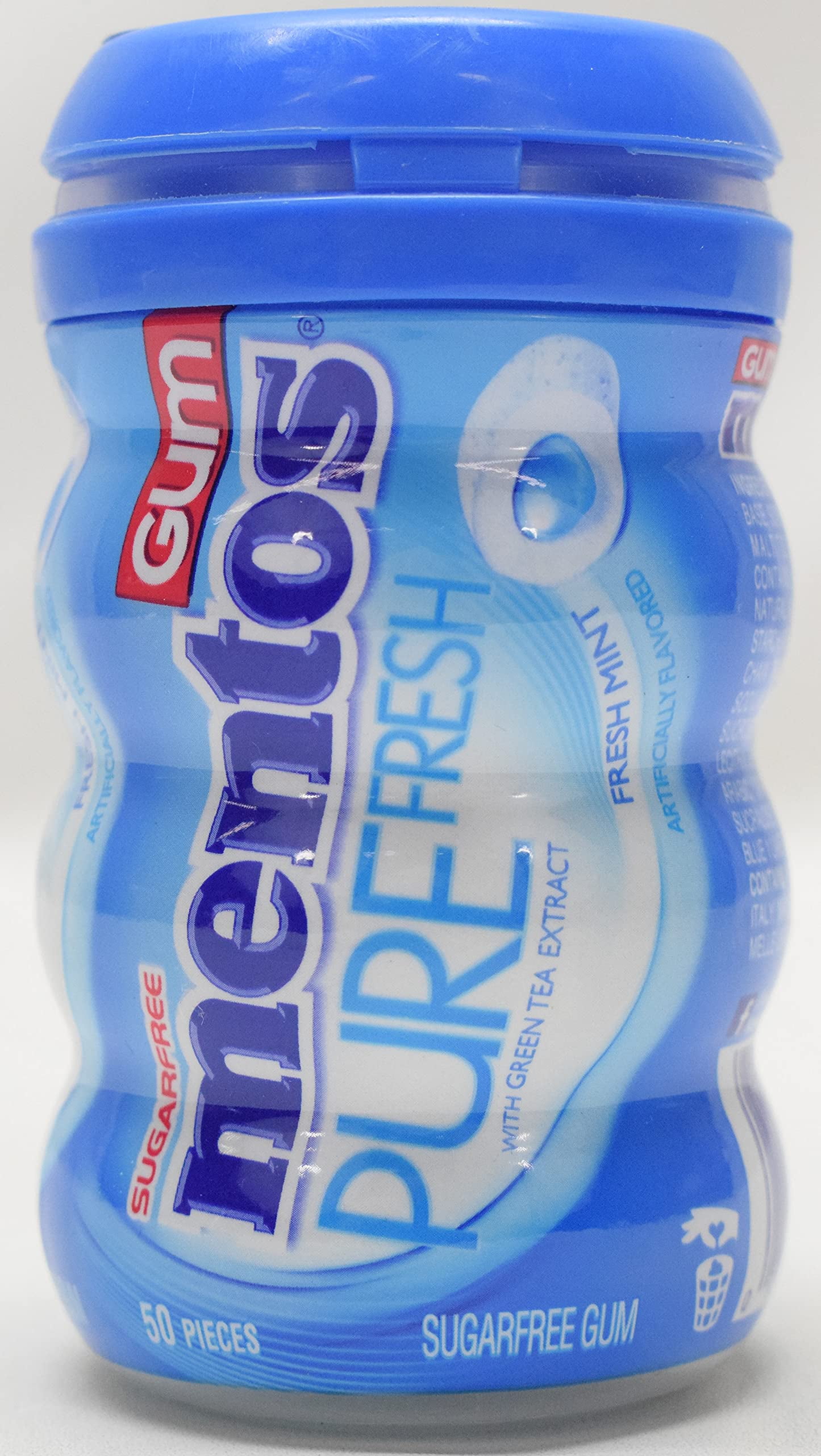 Mentos, Pure Fresh, Gum, Sugar Free, Fresh Mint (Pack Of 4) - Walmart.com