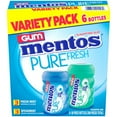 Mentos Pure Fresh Sugar-Free Chewing Gum Variety Pack, 50 Pieces, 6pk ...