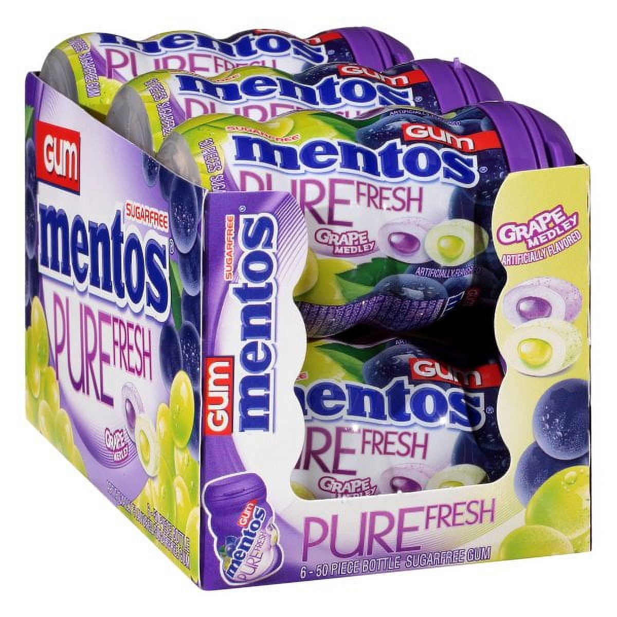 Mentos Gum Sugar Free, Grape Medley, 50 Piece - Walmart.com