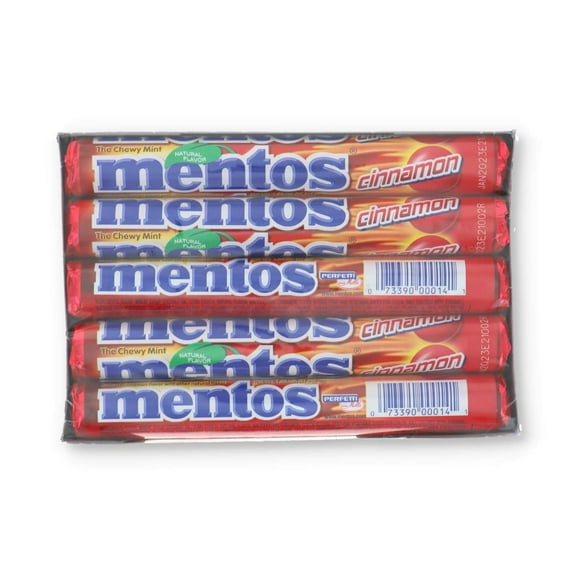 Mentos Roll Chewy Cinnamon, 15 Count (Mints - Misc.) - Walmart.com
