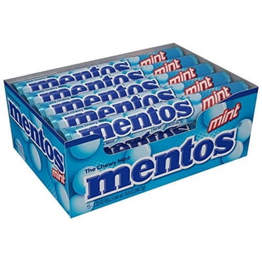 Mentos Mint 150 Single Serve Pillow Packs 405g 14.3oz Large Bag ...