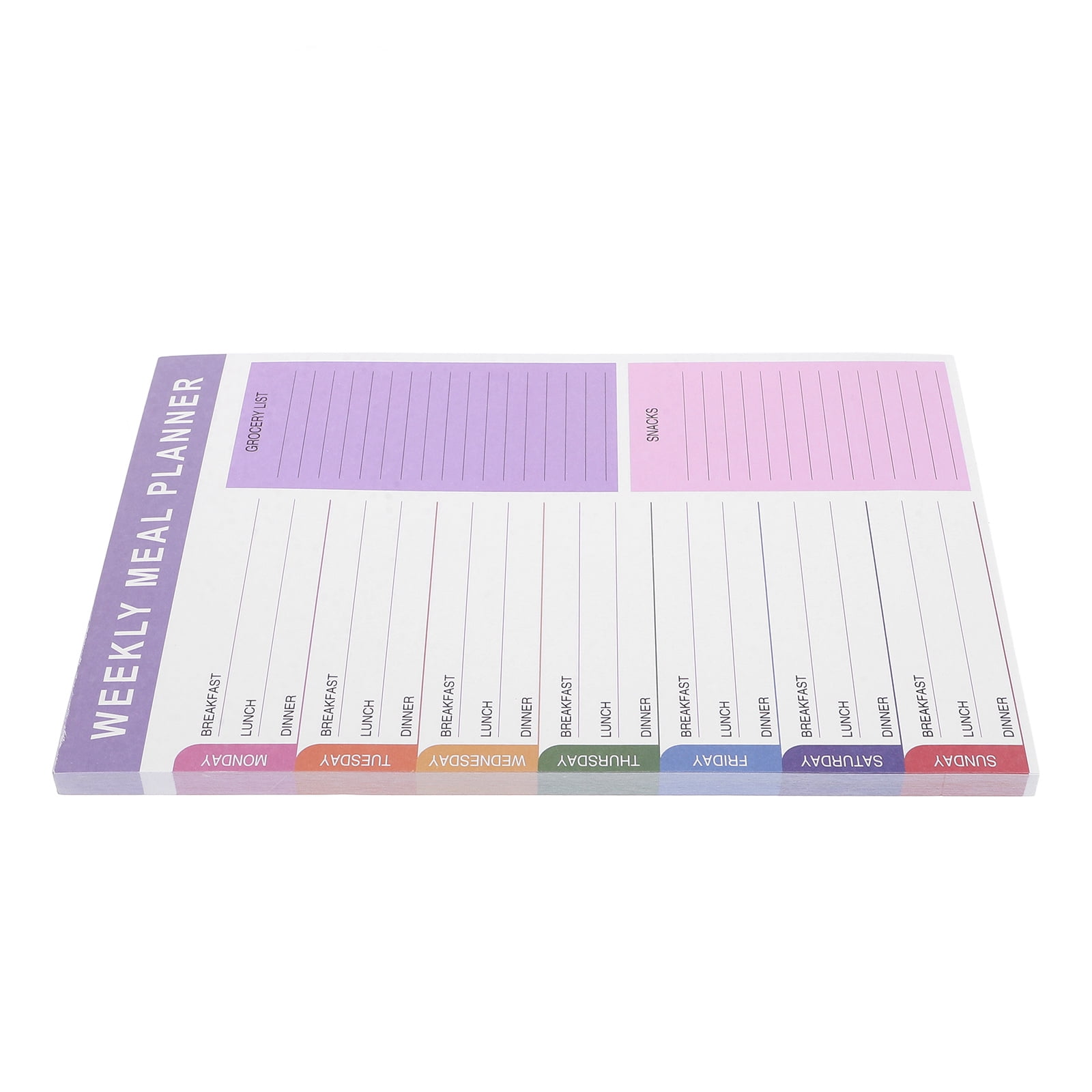 Menu Recipe Grocery List Notepad To Do Planner Task Checklists 60 ...