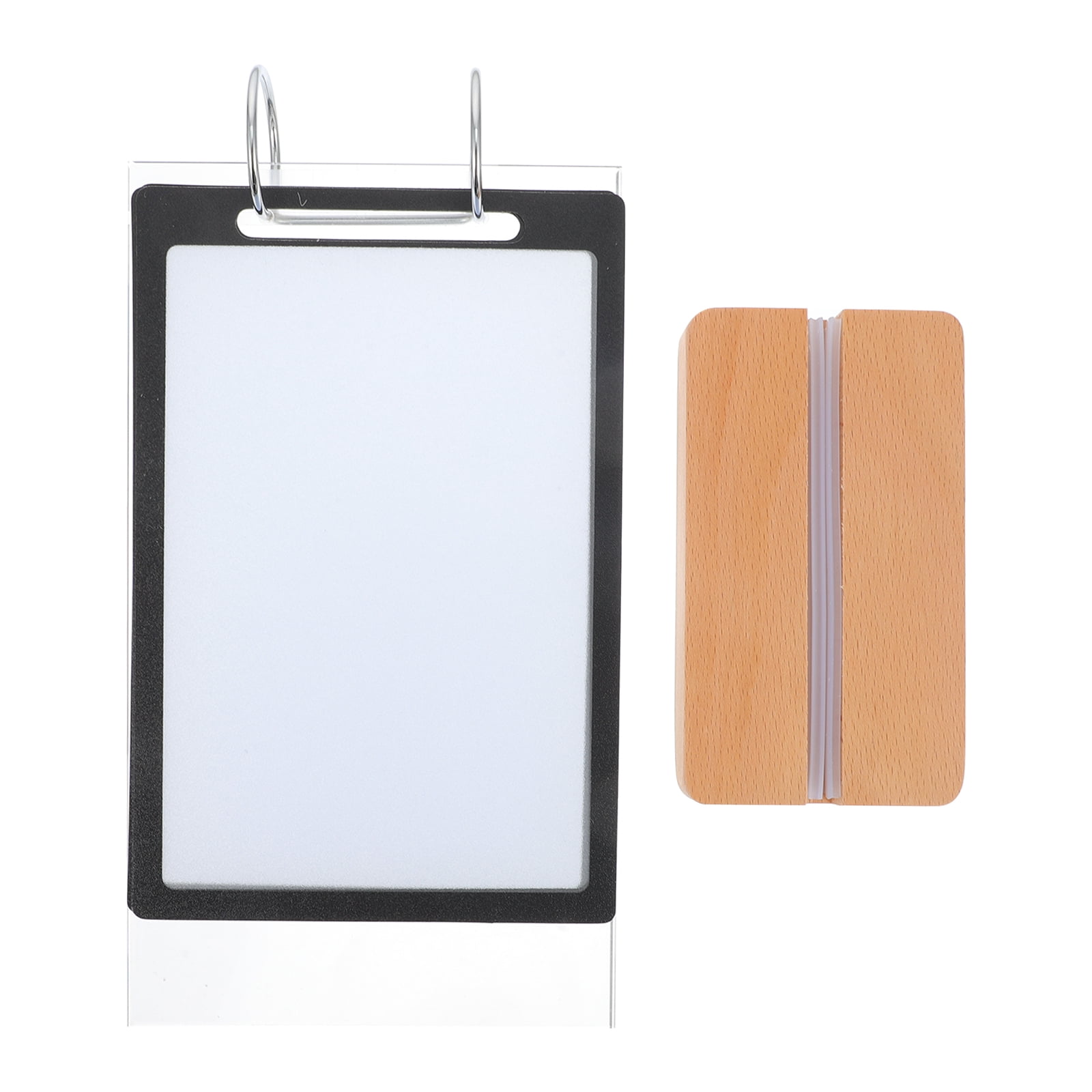 Menu Sign Stand Transparent Menu Display Stands Double Sides Menu ...