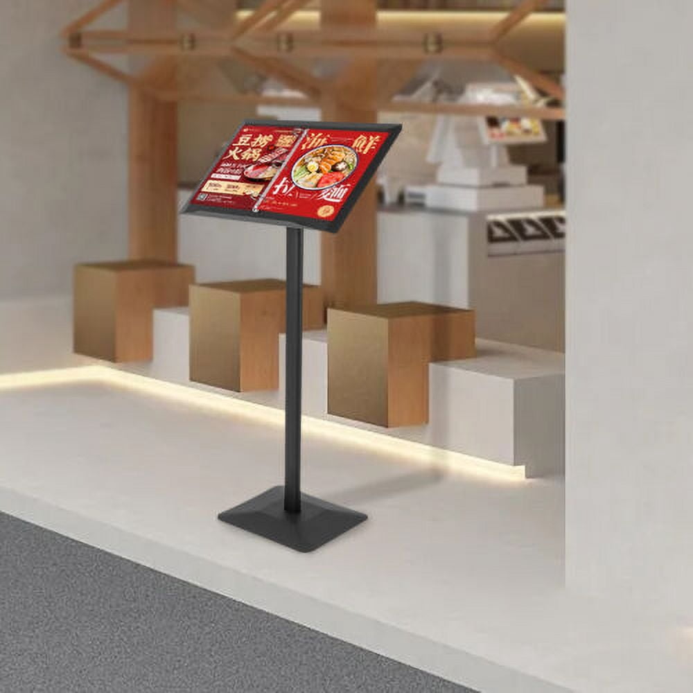 Menu Stand Catalogue Browser Floor Stand Ring Flexible Binder Stand ...