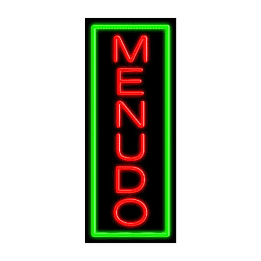 Menudo-Glass Neon Sign Made in USA - Walmart.com
