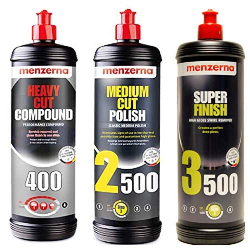 Menzerna 400, 2500, 3500 32oz Kit - Walmart.com