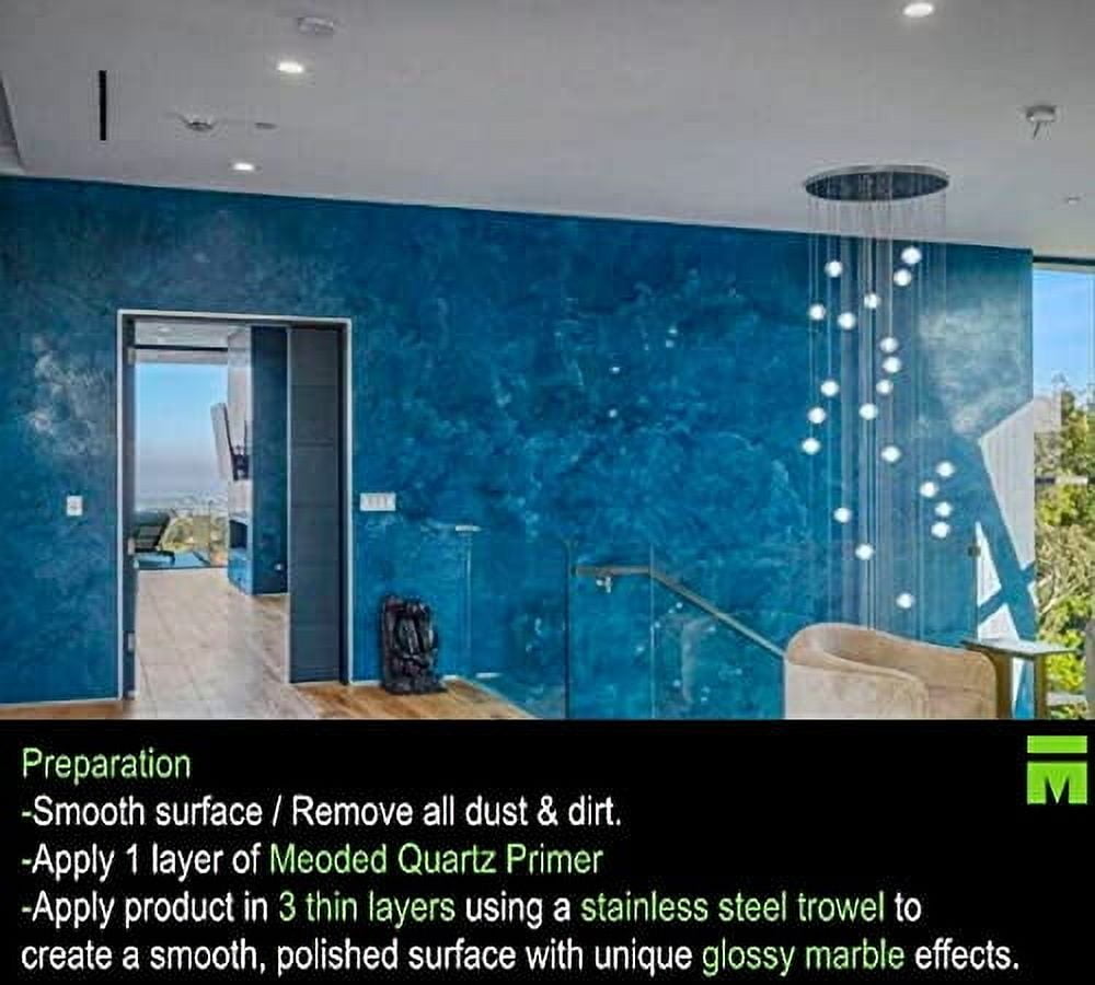 Meoded Paint & Plaster | Stucco Lamundo Venetian Plaster | Glossy Lime ...