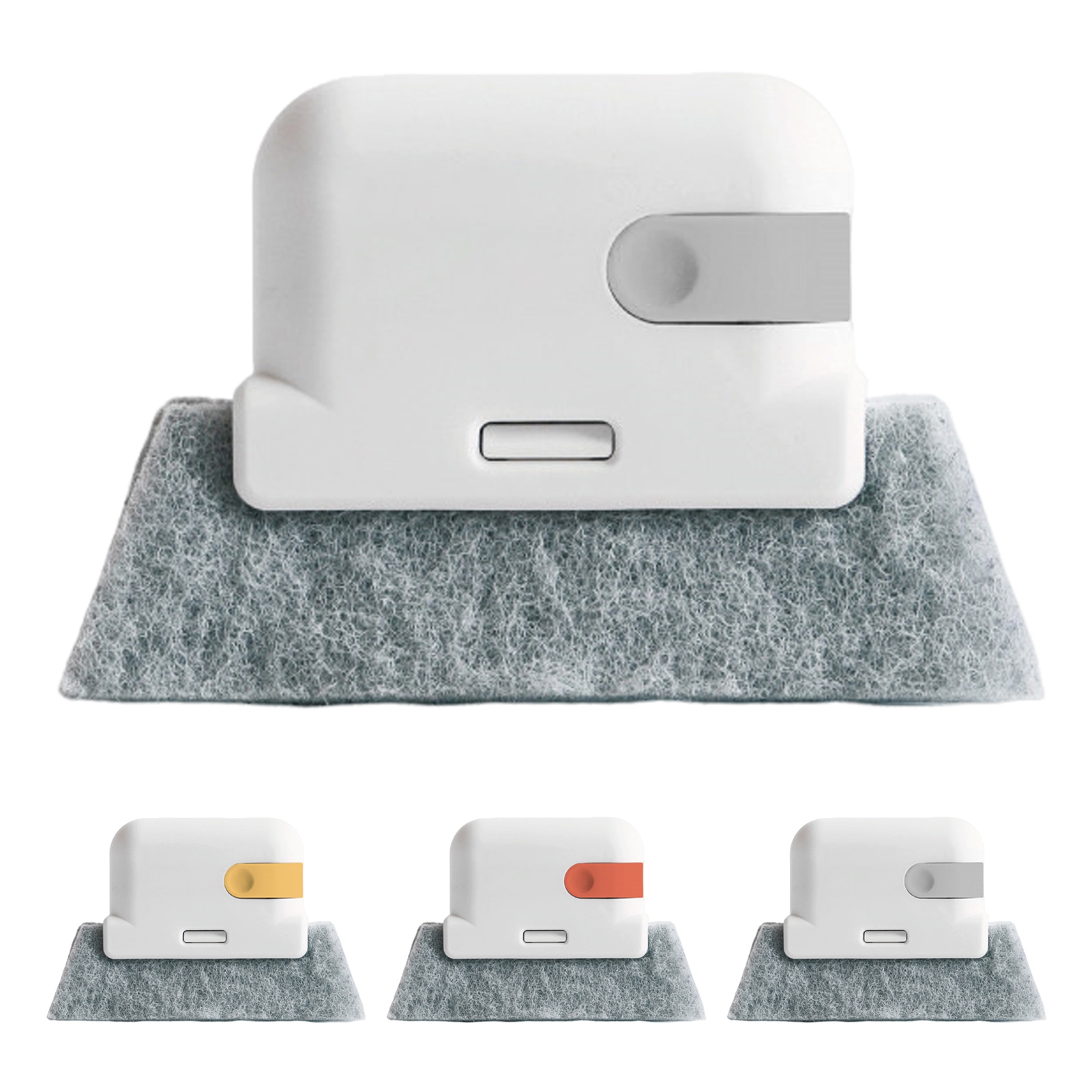 Meoldis 4-Piece Window Track & Sill Cleaning Kit, 2-in-1 Hard Bristle ...