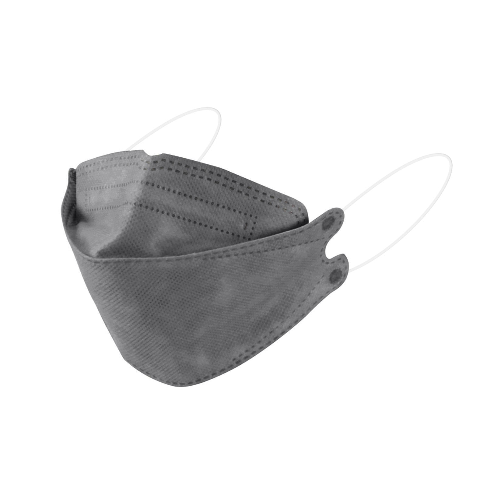 Meottam 10 Packs Adults Disposable KF94 Face Masks, 4-Ply 3D Fish Type ...