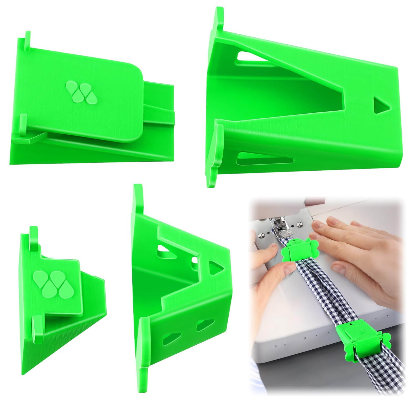 Meottam 4 Count Fabric Tube Maker for Fabric Roll Rugs, Fabric Roll ...