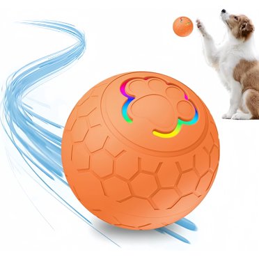 Eoperou Interactive Dog Toy Ball for Small Medium Dogs Motion Activated ...