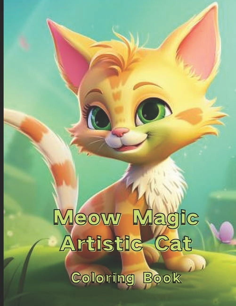 Meow Magic Artistic Cat - Inspire Creativity with Charming Feline ...