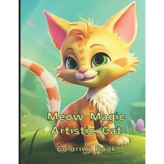Meow Magic Artistic Cat - Inspire Creativity with Charming Feline ...