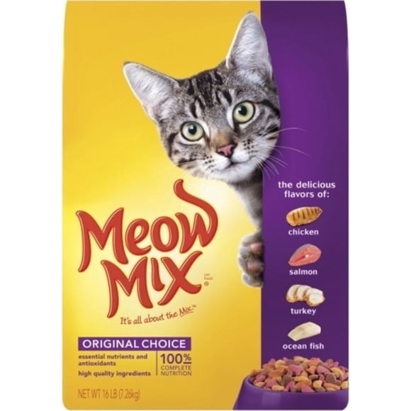 Meow Mix Cat Food in Meow Mix - Walmart.com