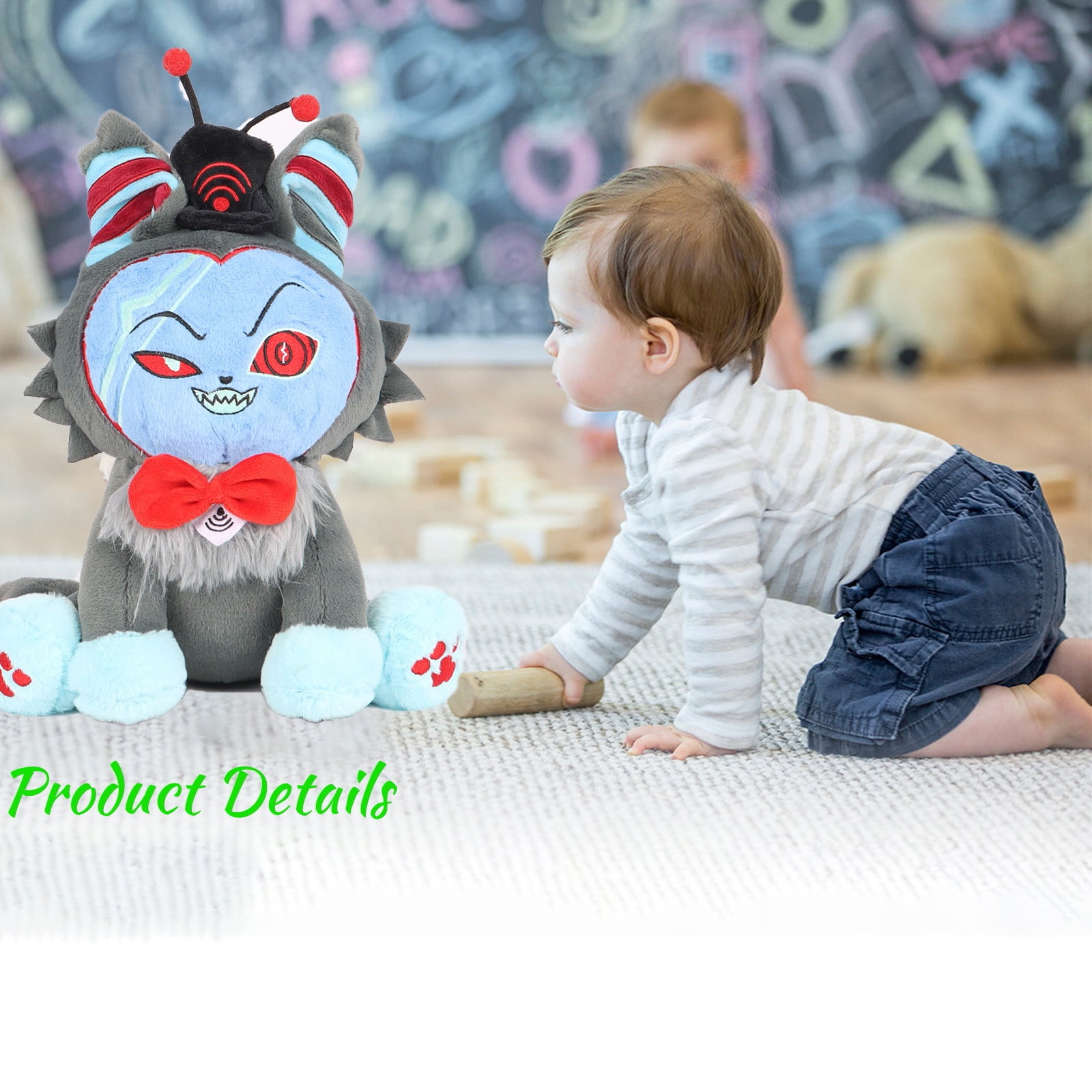 Meow Vox Voxal Plush Toy Hazbin Hotel Plush Toys 11.8" Cute & Cuddly ...