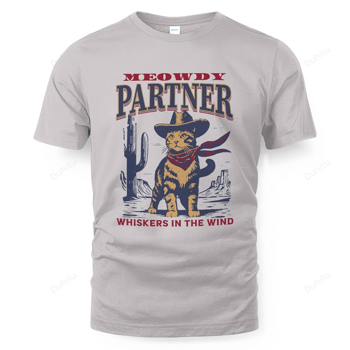 Meowdy Partner Cowboy Western Cat Whiskers In The Wind - Walmart.com