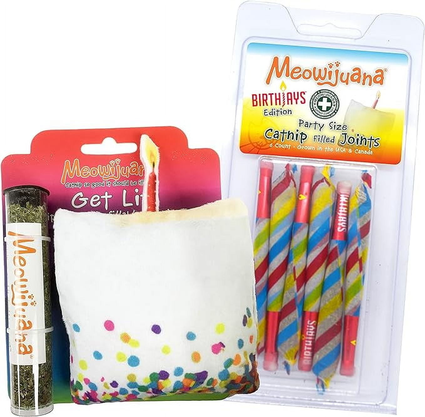Meowijuana | Birthjays Bundle | Birthjays Catnip Joints and Get Lit ...