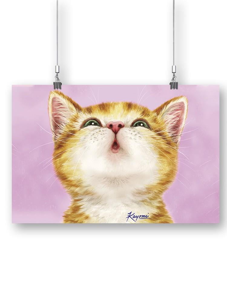 Meowing Kittens Poster - Kayomi Harai Designs, - Walmart.com
