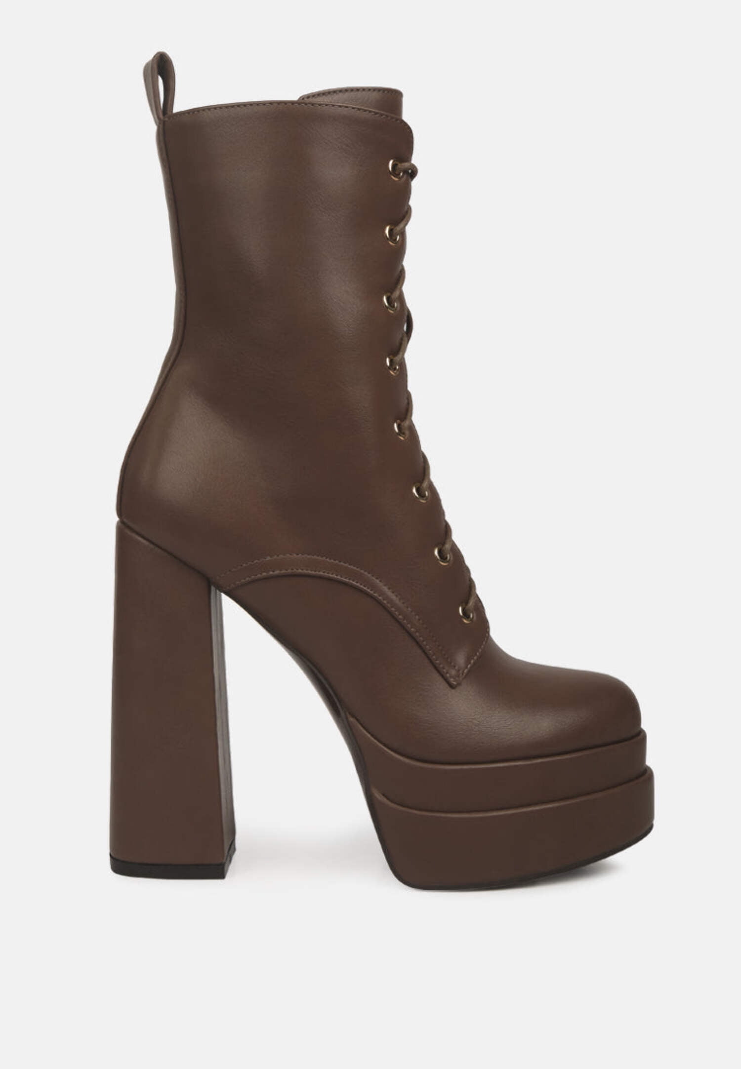 Meows Faux Leather High Heel Platform Ankle Boots - Walmart.com
