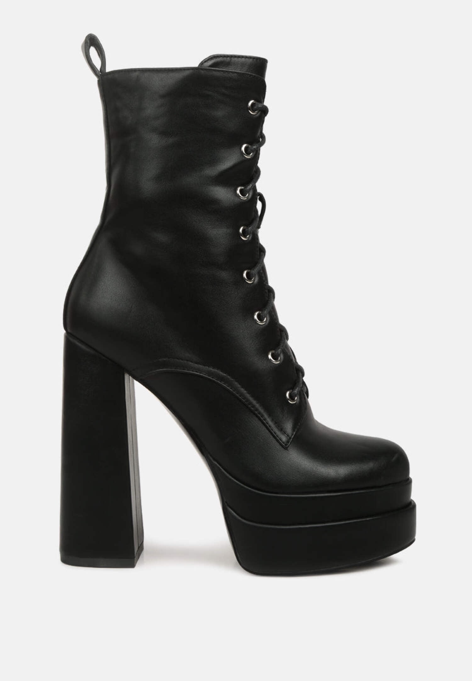 Meows Faux Leather High Heel Platform Ankle Boots - Walmart.com