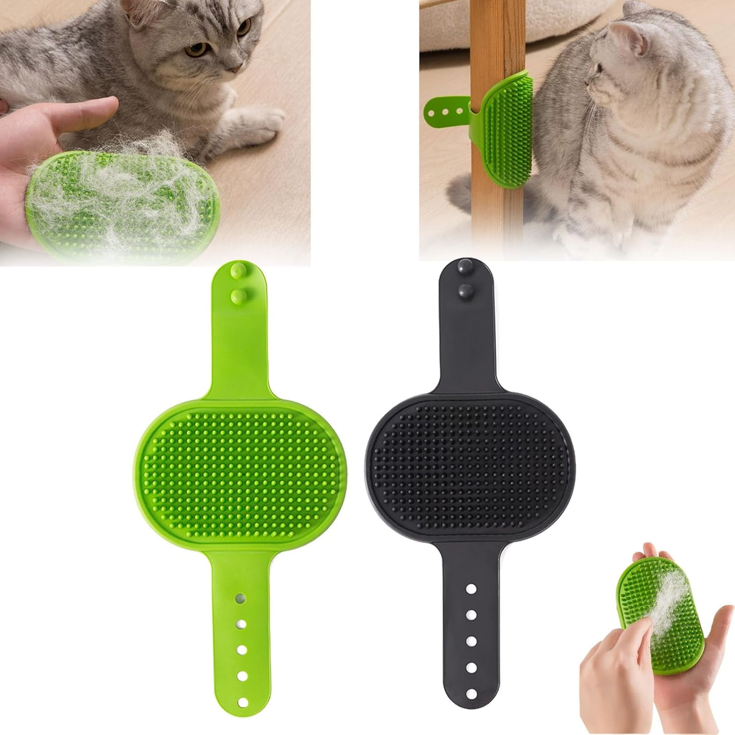 Meowvo Silicone Grooming Strap Pad for Cats, Meowvo Silicone Grooming ...