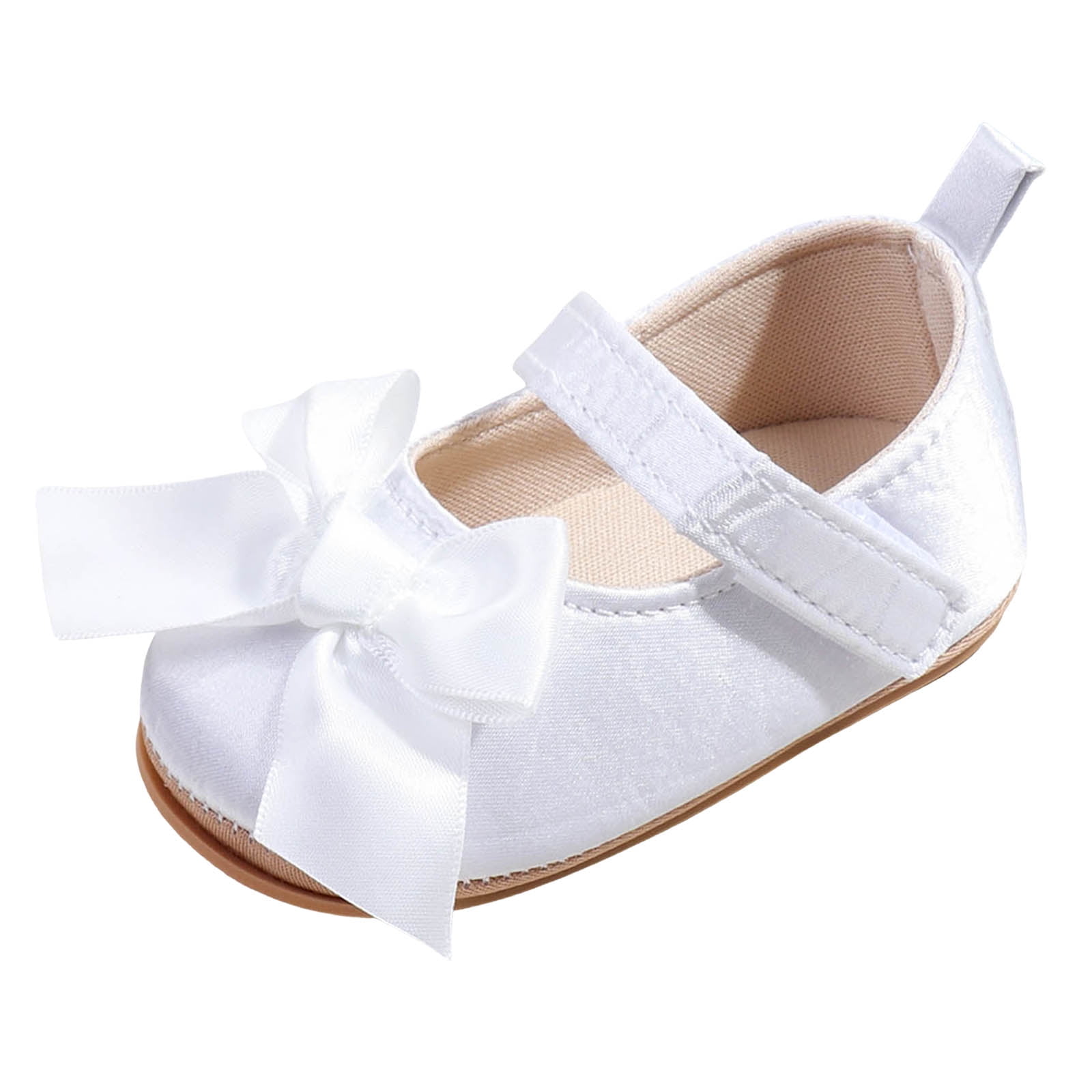 Mepaouo Girls Ballet Flats Toddler Slip on Flower Dress Shoes Wedding ...
