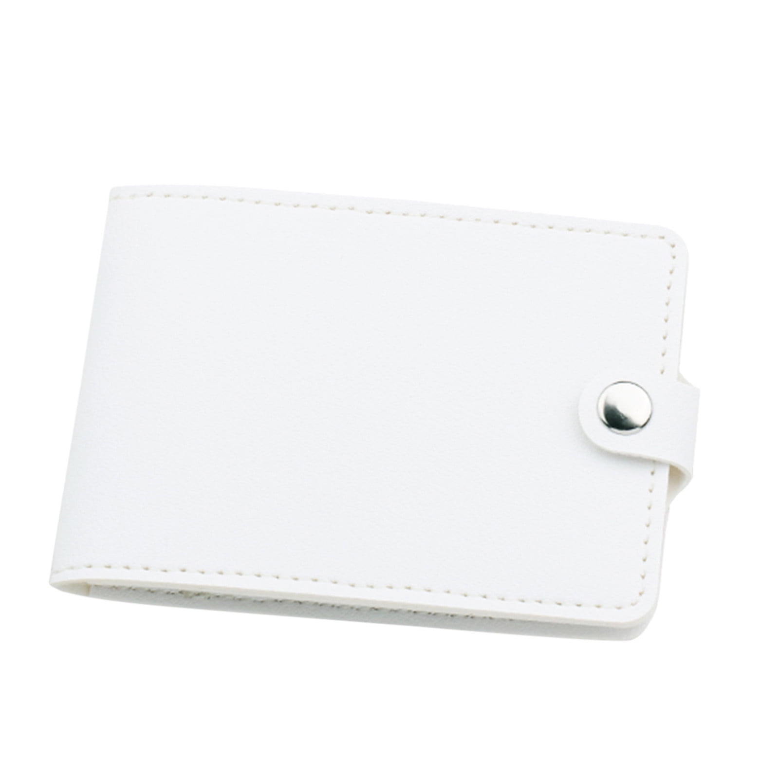 Mepaouo Leather Credit Card Holder Slim Bifold Driver's License Safe ...