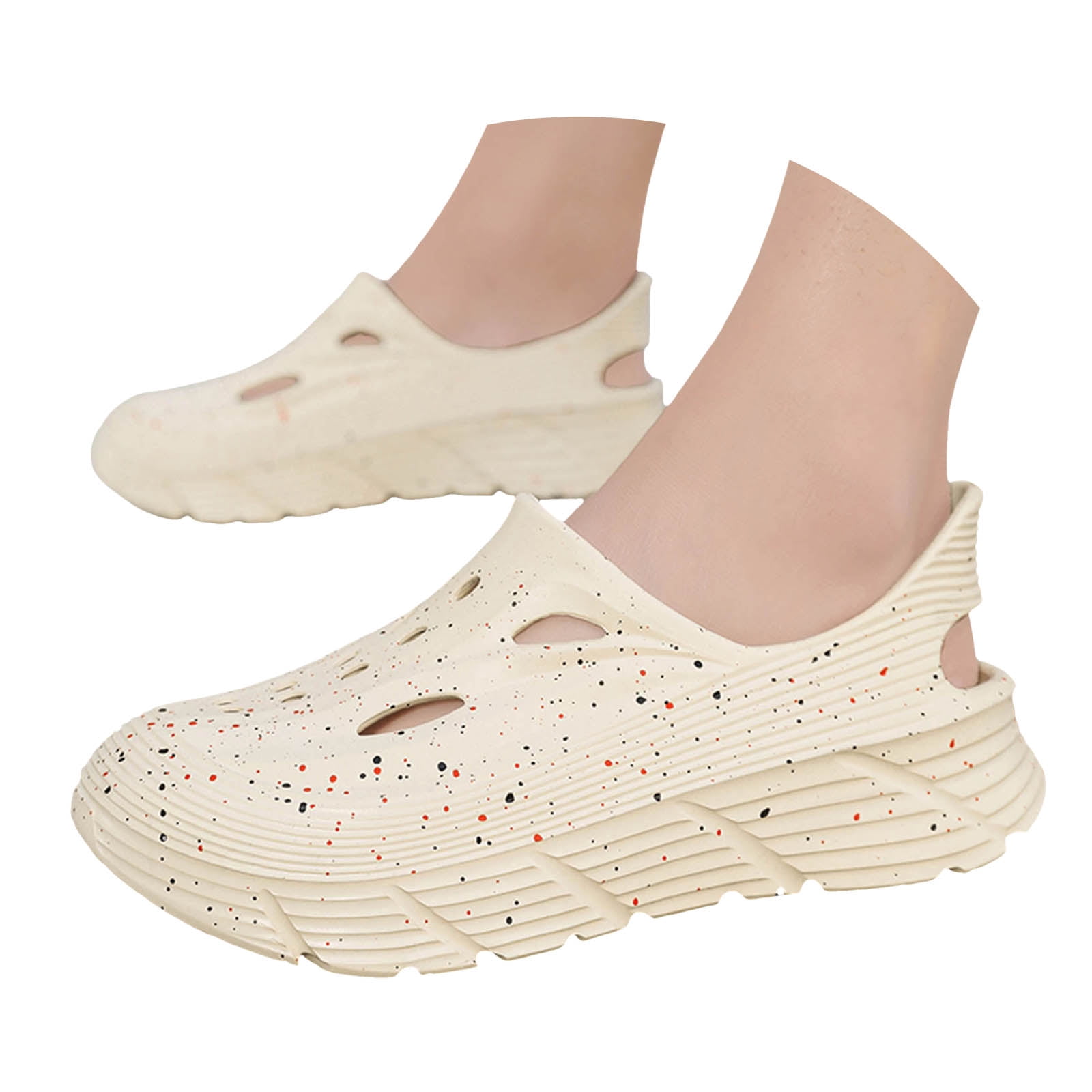 Mepaouo Men's Garden Clogs Water Shoes Non Slip Shower Slippers Summer ...