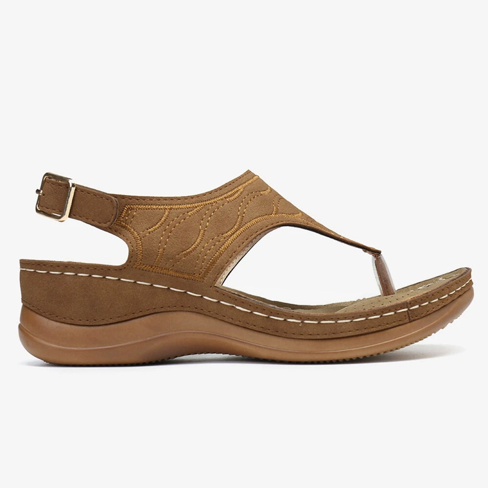 Mepaouo Orthopedic Sandals for Women Wide Width Arch Support Dressy ...