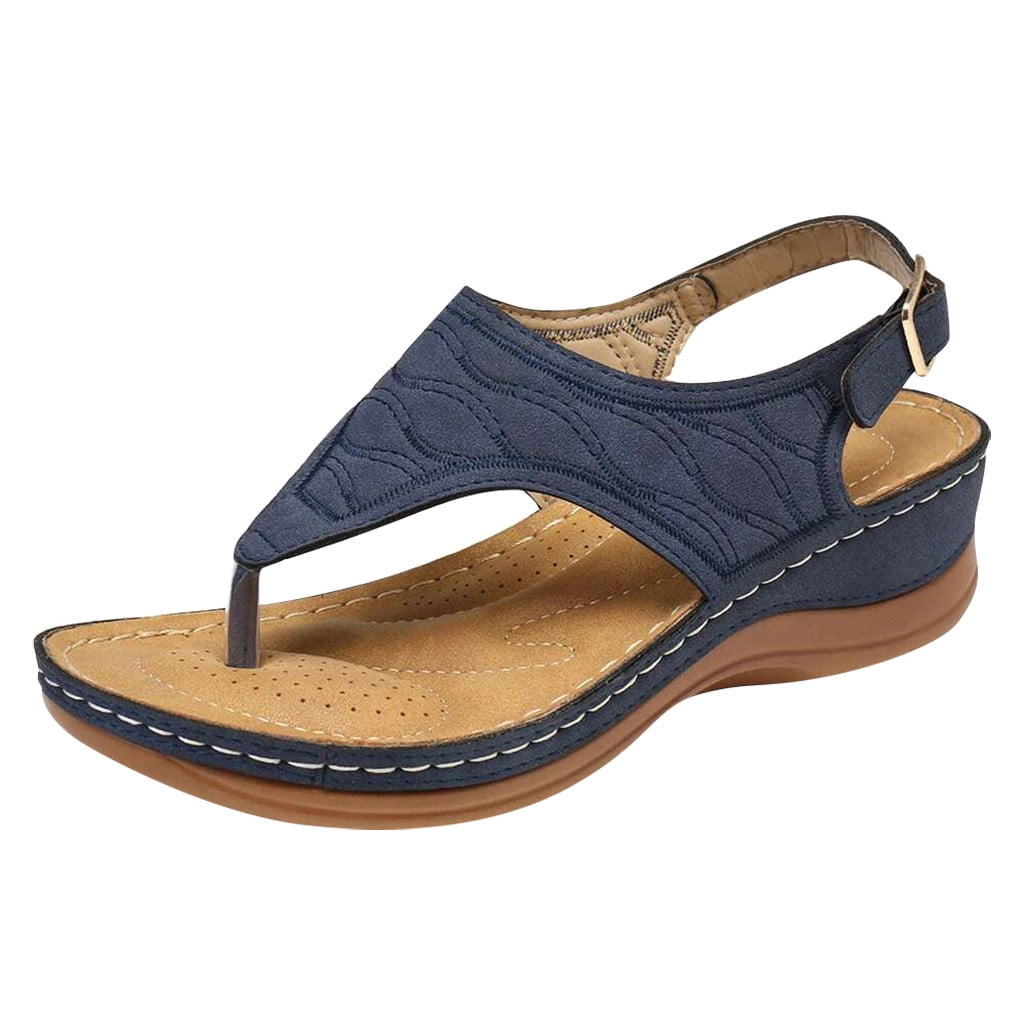 Mepaouo Orthopedic Sandals for Women Wide Width Arch Support Dressy ...