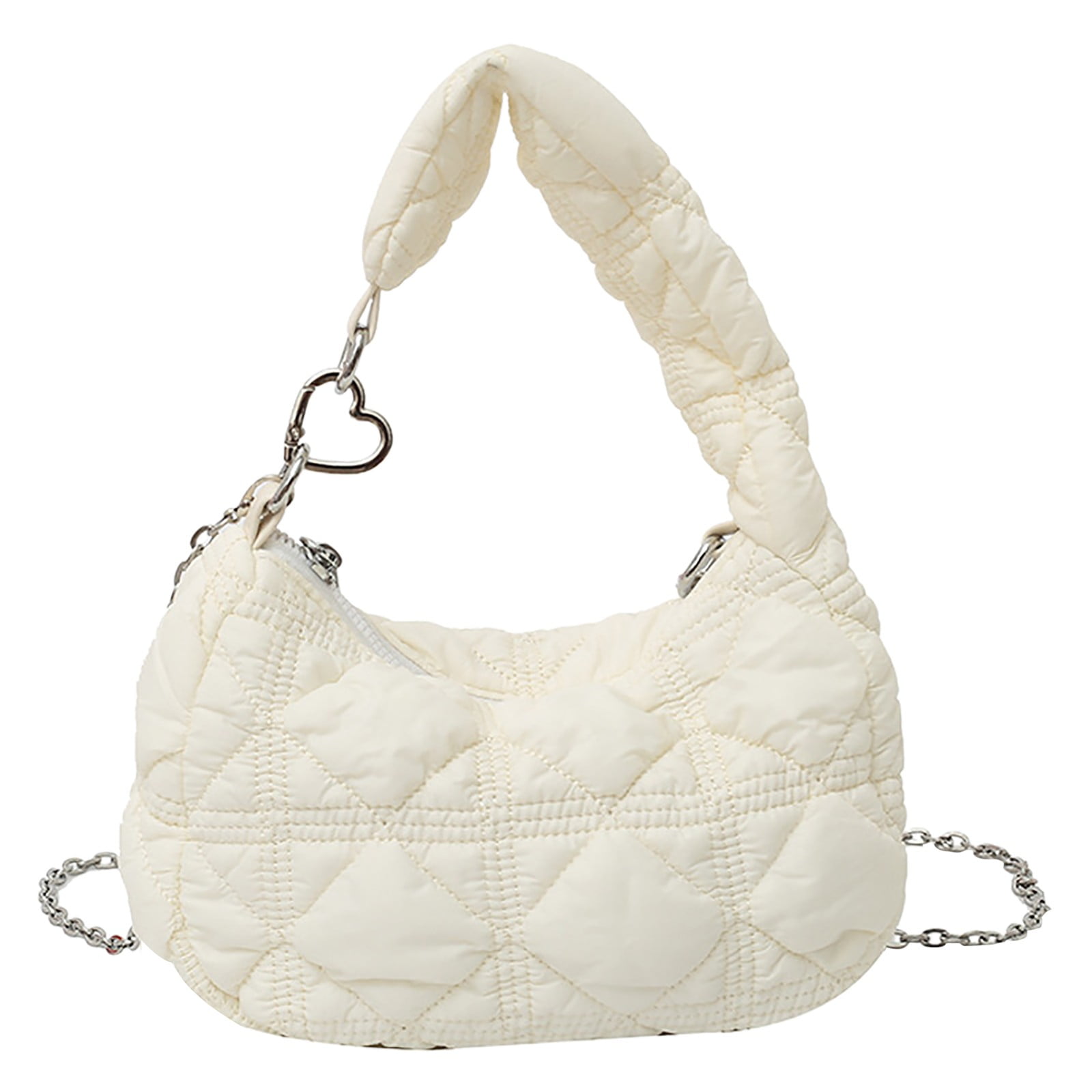 Mepaouo Quilted Tote Bag for Women 2025 Fashion Crossbody Underarm ...