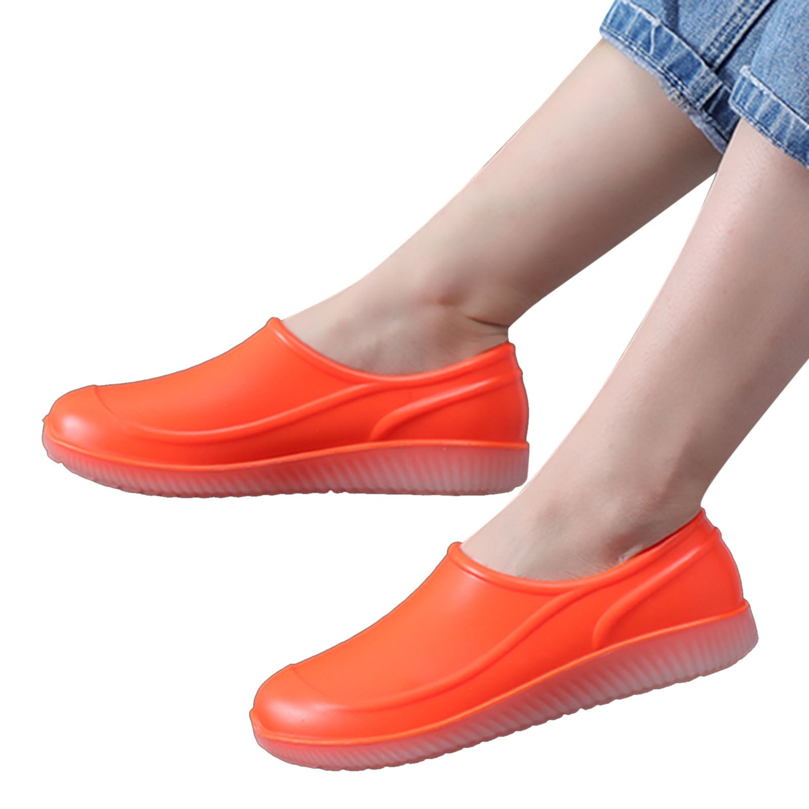 Mepaouo Waterproof Rain Garden Shoe for Women Outdoor Slip on Garden ...