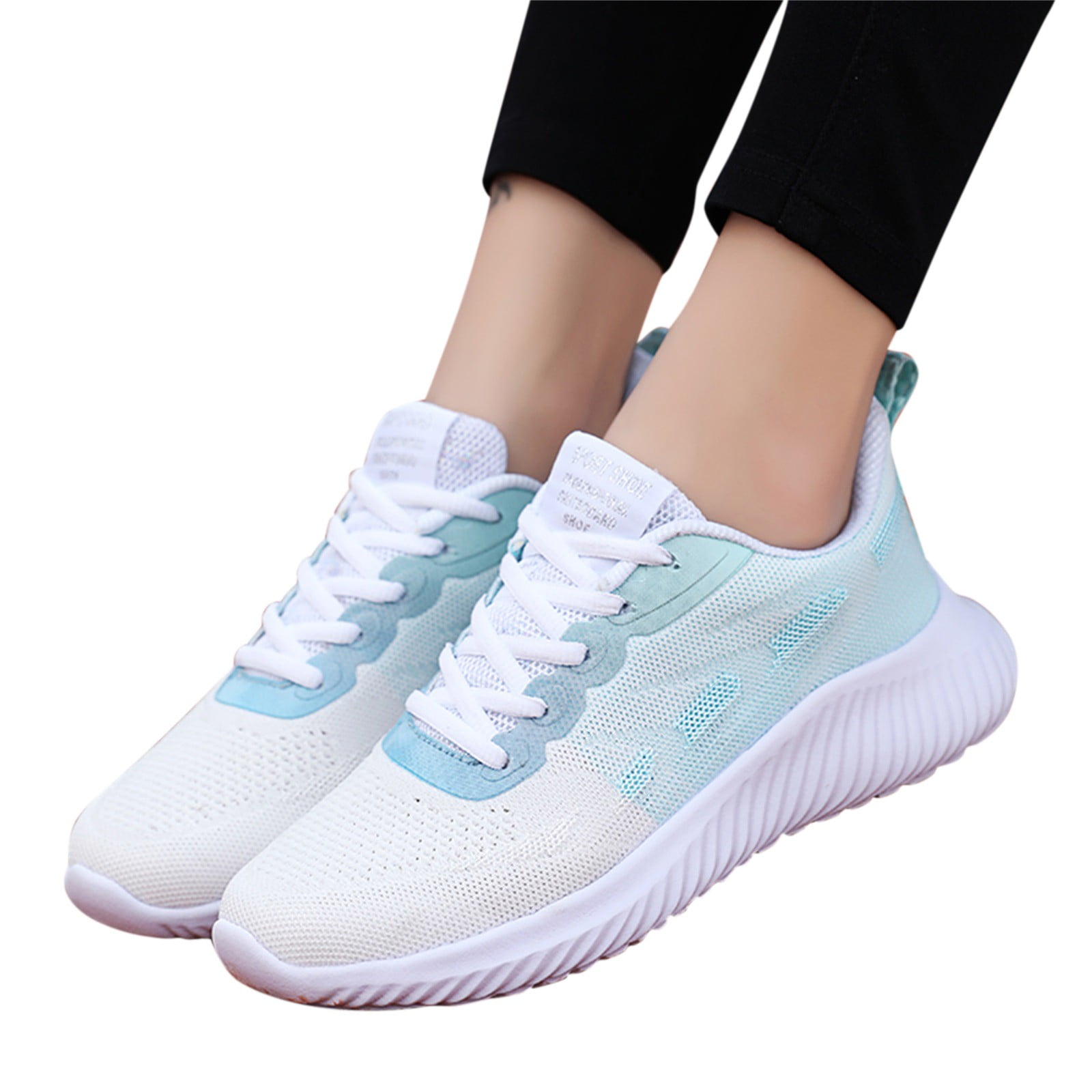 Mepaouo Women's Air Running Shoes Memory Foam Lightweight Jogging ...