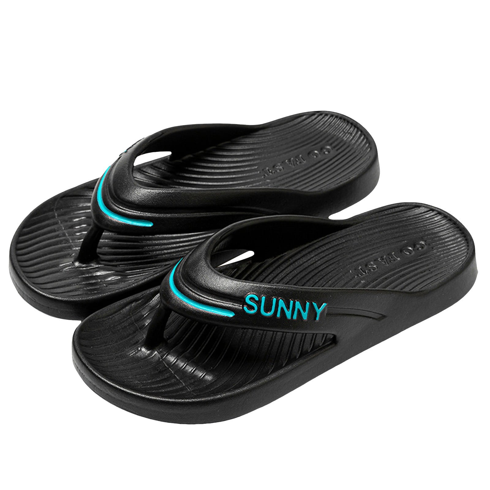 Mepaouo Womens Cloud Sandals Non Slip Water Flip Flops Cushion Beach ...