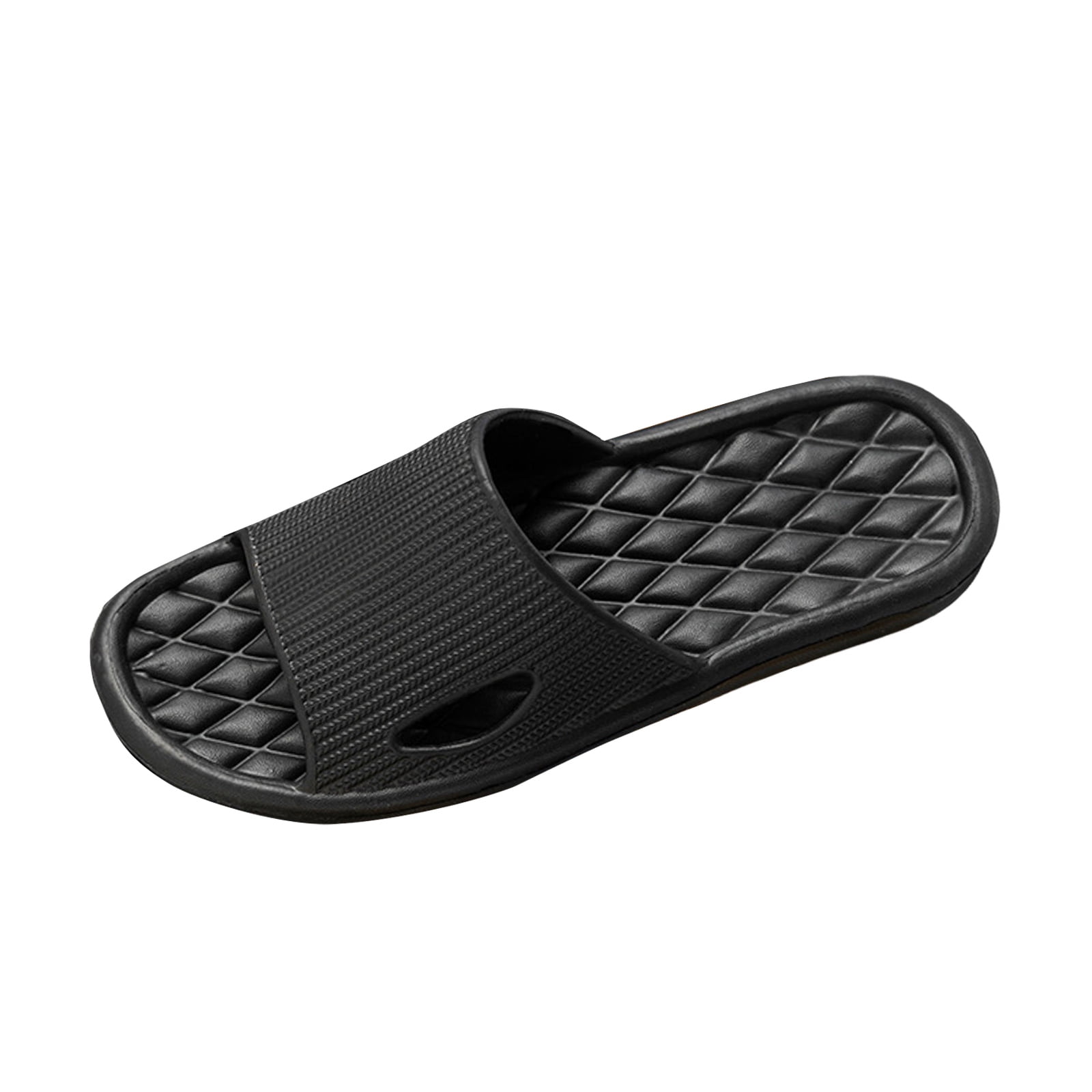 Mepaouo Womens Mens Bathroom Shower Slippers Quick Drying Non Slip Bath ...