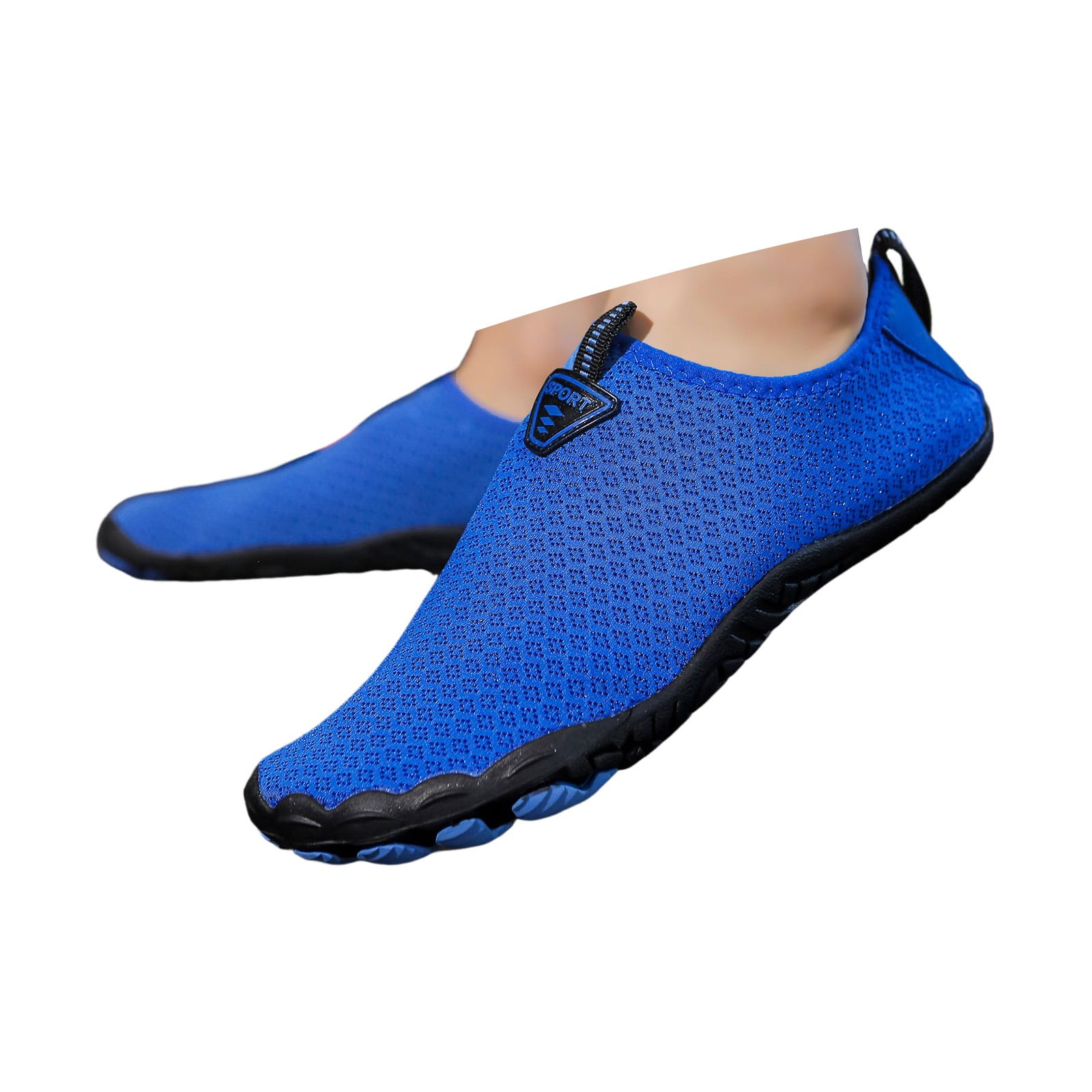 Mepaouo Womens Mens Water Swim Shoes Wide Toe Box Barefoot Beach Socks ...
