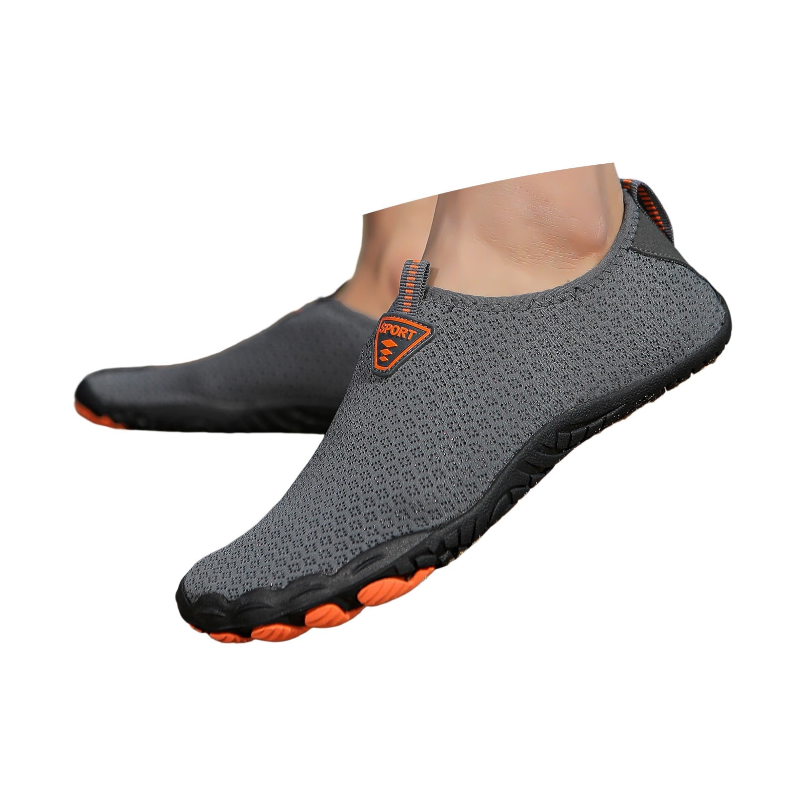 Mepaouo Womens Mens Water Swim Shoes Wide Toe Box Barefoot Beach Socks ...