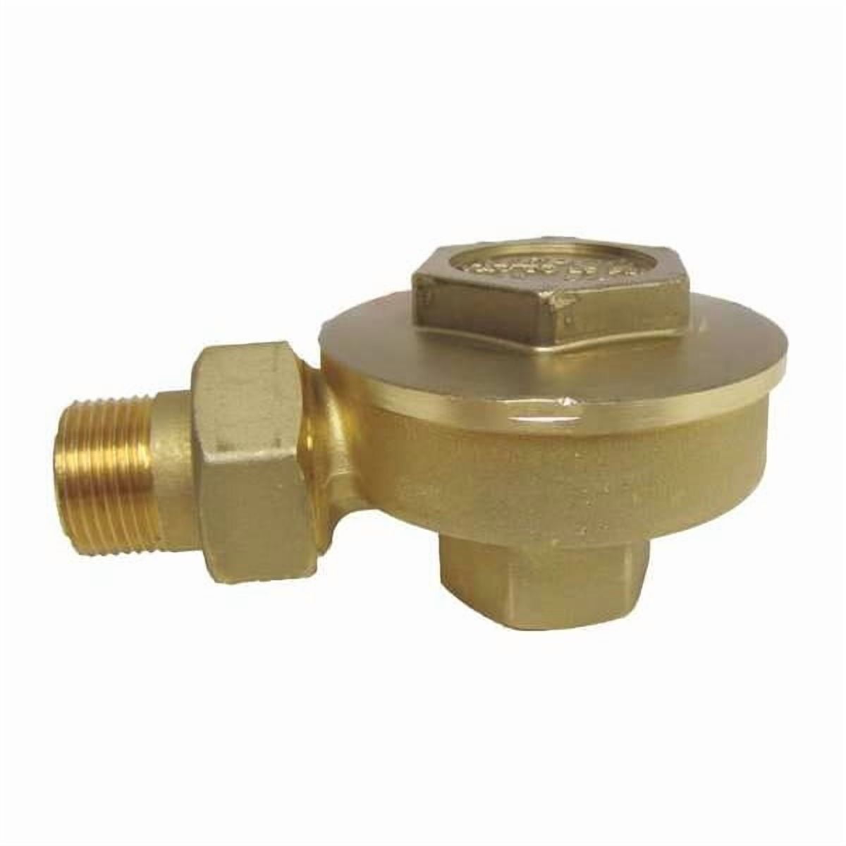 "Mepco 1/2"" NPT Brass Steam Trap, 25 psi, Thermostatic, 3 Ports ...
