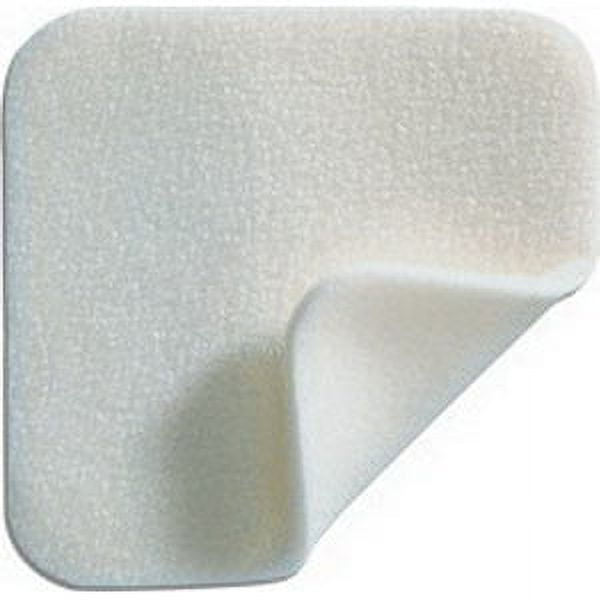 Mepilex Soft Silicone Absorbent Foam Dressing 4" x 8" Rectangular ...