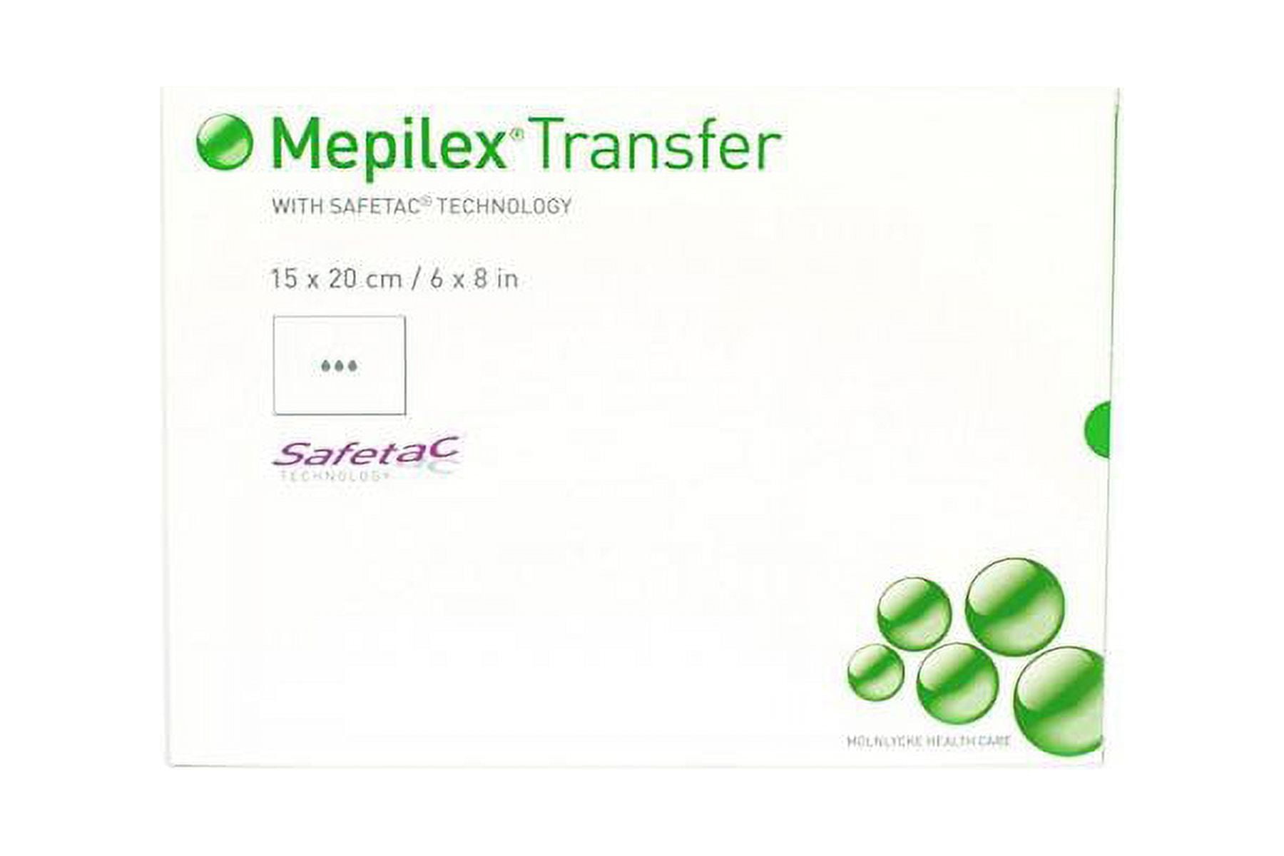 Mepilex Transfer Dressing - 6 Inches x 8 Inches, 40 Count - Walmart.com