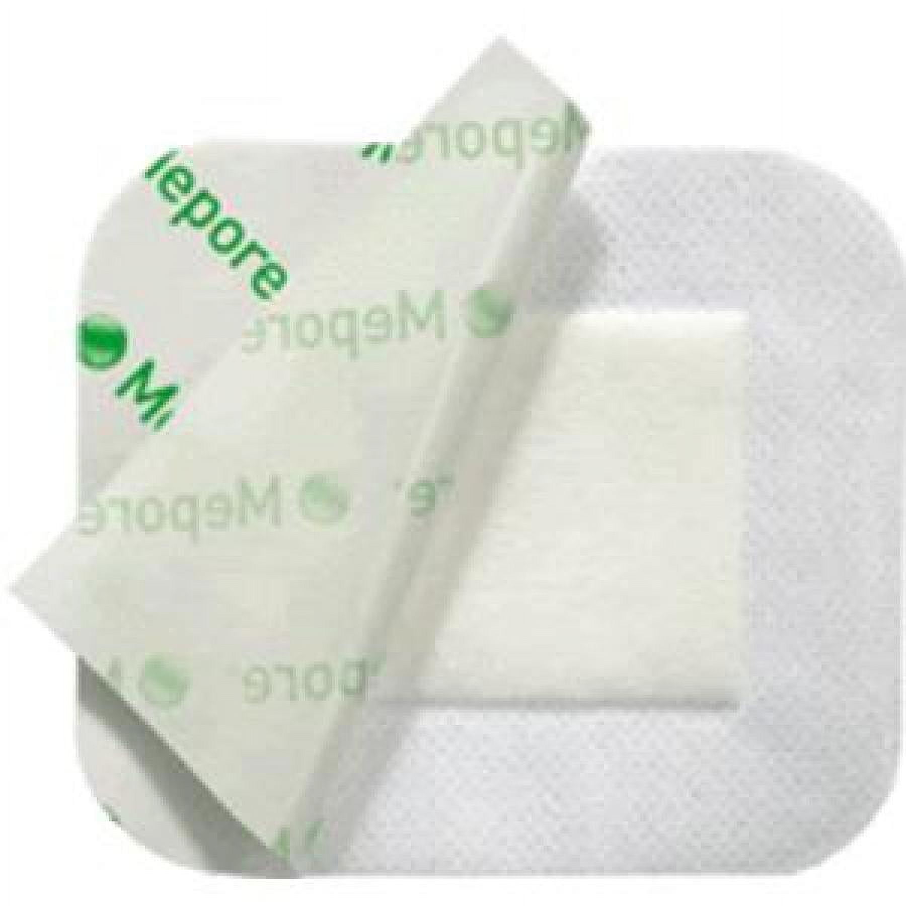 Mepore Self-Adhesive Sticky Bandages - 2.5x3 Inches, 60 Count, for ...