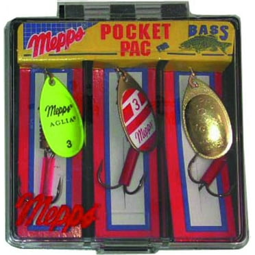 Mepps Spinner Bait Trouter Kit - Plain and Dressed Lure Assortment for ...