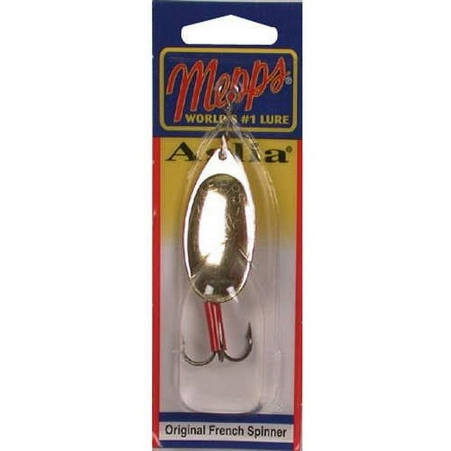 Mepps Aglia Inline Spinner 1/2 oz Gold - Walmart.com