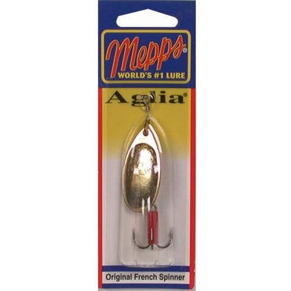 Mepps Aglia Inline Spinner 1/3 oz Gold - Walmart.com