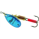 Mepps Aglia Plain Treble Fishing Lure, Blue, 1/8th Oz - B1 BLP ...