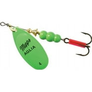 Mepps Aglia Plain Treble Fishing Lure, Blue, 1/8th Oz - B1 BLP ...