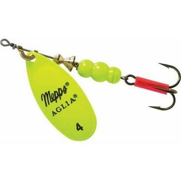Mepps Aglia Plain Treble Fishing Lure, Black 1/2 Oz - B5 BK - Walmart.com