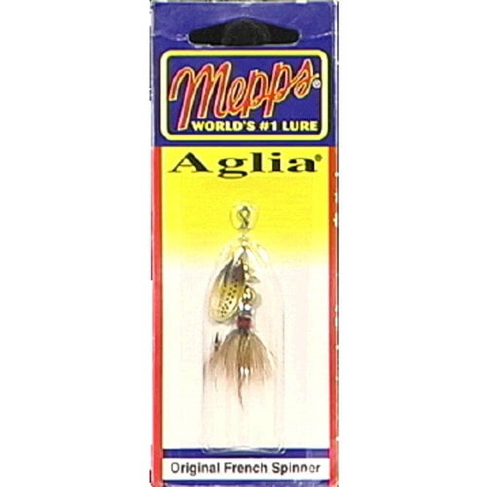 Mepps Dressed Aglia Inline Spinner, Brown Trout & Brown, 1/12 oz ...